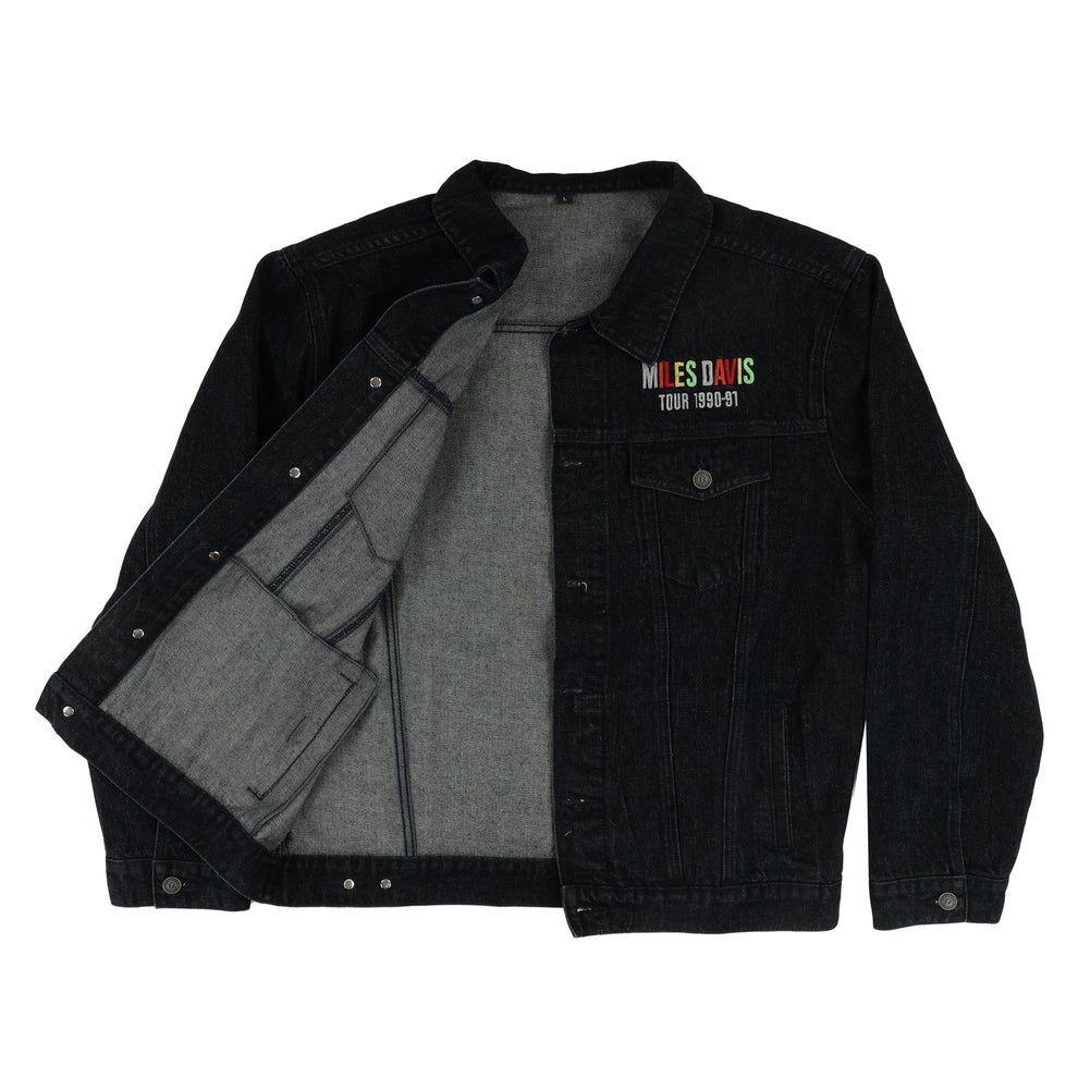 Miles Davis World Tour 1990 Denim Jacket
